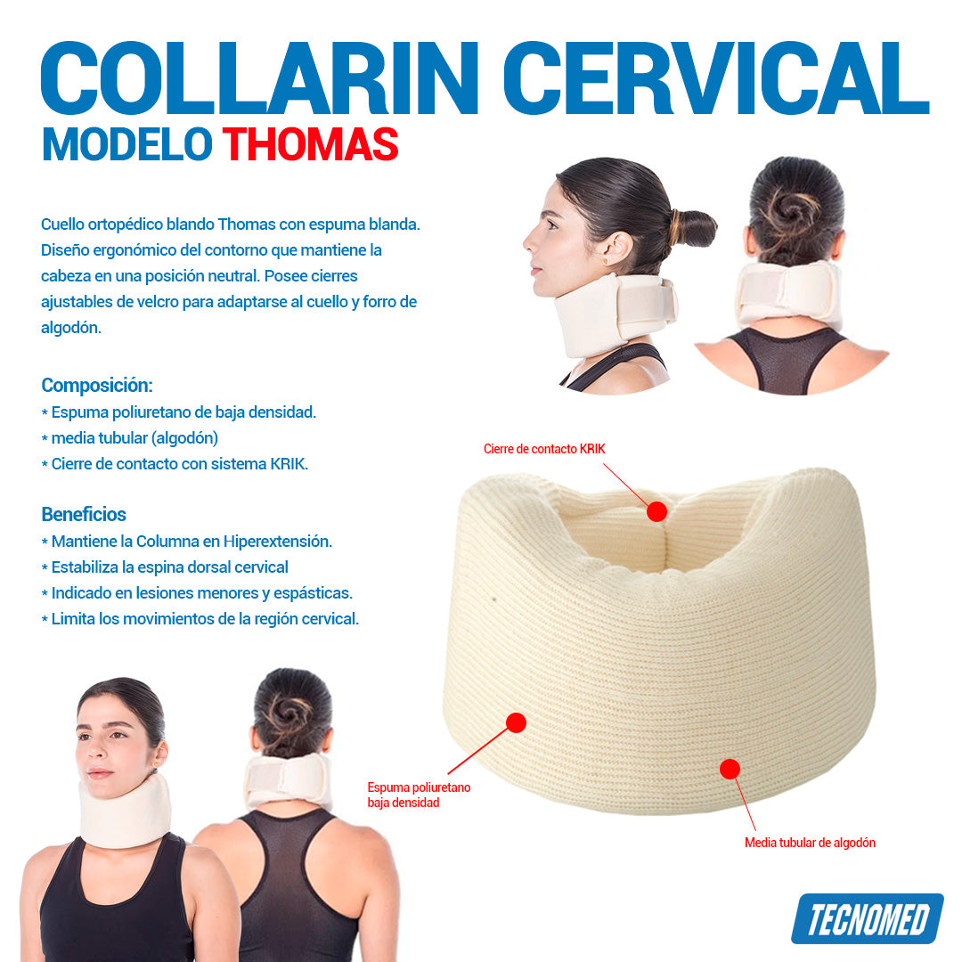COLLARÍN CERVICAL THOMAS TECNOMED – Tecnomed Venezuela